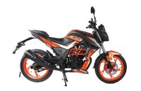 China 12v Street Sport Motorcycles Manual Clutch Digital Meter 8000rpm 200 Bike for sale