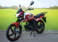 China 110cc Sport Matte Black Street Bike 12L Fuel Tank With Big Footrest Front Bumper for sale