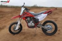 China Cross Moto 4 Stroke Enduro Sport Motorcycle 250cc Double Disc Brake Mono for sale