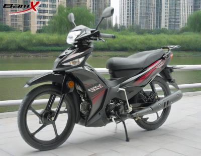 China 7500rpm CUB Motorcycle Bmx Automatic Clutch Muffler Matte Black Sports Bike for sale