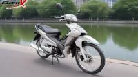 China Red Black 4-Stroke Two wheeled Vehicle Kick Starter System Hydraulic Damping Front Suspension for sale