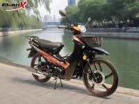 China 110cc 4-Stroke Wave Cheap Gasoline Motorcycle Air Cooling Single Cylinder Engine High Quality Motorcycle for sale