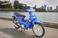 China 110cc Muffler Little CUB Moped 50cc Motorcycle Halogen Lamps 8000rpm Street Dirt Bike for sale