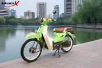 China Super Cub 110cc Air Cooling 4-speed Transmission CUB Motorcycle Front Disc Brake RED/BLACK/AUTOMATIC Colour for sale