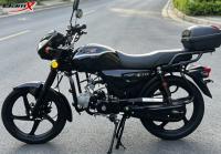 China 70cc 110cc Low Cc Sport Bikes , 49cc Matte Black Street Bike With Big Footrest Front Bumper for sale