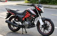 China Alloy 150cc Street Sport Motorcycles Single Cylinder Touring Bike With LED Light Strip for sale