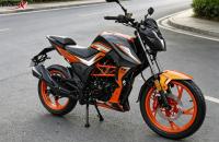 China 12v Street Sport Motorcycles Manual Clutch Digital Meter 8000rpm 200 Bike for sale