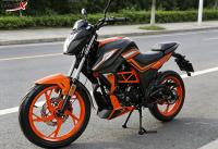 China 12v Street Sport Motorcycles Manual Clutch Digital Meter 8000rpm 200 Bike for sale