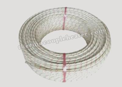 China S Type 20 AWG Fiberglass Braided Thermocouple Compensation Cables for sale