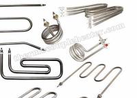 China 6.6mm ~ 25mm Diameter Stainless Steel Formed Tubular Heating Elements for sale