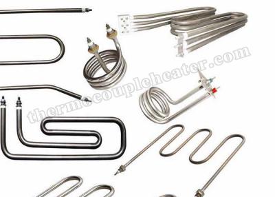 China 6.6mm ~ 25mm Diameter Stainless Steel Formed Tubular Heating Elements for sale