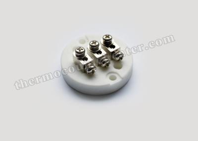 China Professional Thermocouple Components RTD Ceramic Terminal Block 2-6 Pins for sale