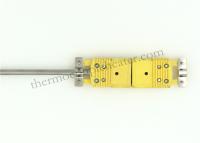China Mineral Insulated RTD / Thermocouple With Plug Connector Termination for sale