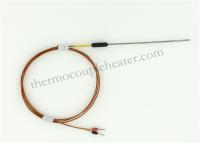 China High Temperature J / K Type Thermocouple Probe For Hot Runner Heater for sale