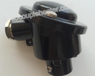 China Black Color Aluminium European Thermocouple Connection Head KD / DIN B for sale