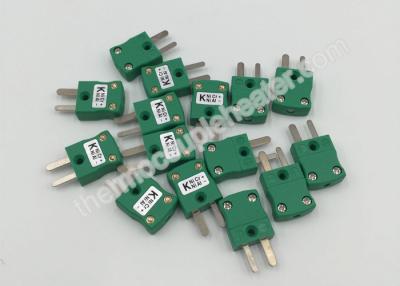 China Type K/J/E/N/T/R/S High Temperature Standard and Mini Thermocouple Connector for sale