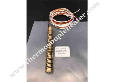 China Brass Nozzle Spring Coil Heaters For Hot Runner System With Thermocouple J for sale