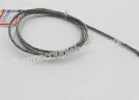 China Fiberglass And Fiberglass And SS Braided Thermocouple compensating Wire for sale
