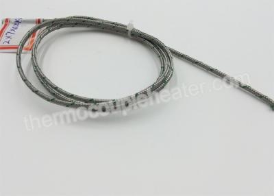 China Fiberglass And Fiberglass And SS Braided Thermocouple compensating Wire for sale
