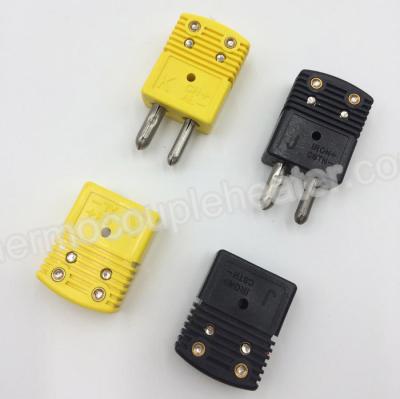 China Standard Male And Female RTD Thermocouple Connectors Type K / J for sale