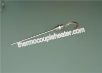 China 100mm  Thermocouple RTD sensor probe  fiberglass shielding wire for sale