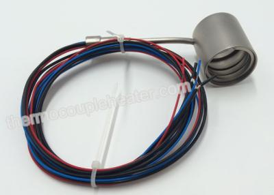 China Height 31MM Coil Heater With Stainless Steel Armor Outside And Type J Thermocouple for sale