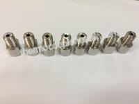 China Thermocouple Accessories M8 Straight Threaded Stainless Steel Tube Plug for sale