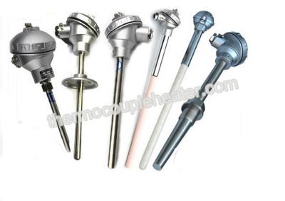 China Assembled type B/S/R platinum - rhodium thermocouple for high temperature test for sale