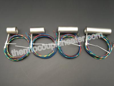 China Stainless steel armor Hotlock Coil Heaters With Type J Thermocouple for sale