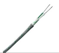 China 24 AWG Fiberglass SS Braided Thermocouple Extension / Compensation Wires for sale