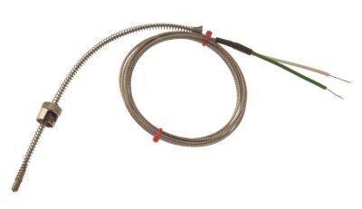 China K Type Adjustable Bayonet Fiberglass Insulation Wire Thermocouple Probe for sale