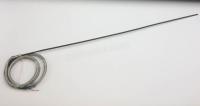 China 2.2 x 4.2mm Cable Electric Coil Heaters With J Type Thermocouple And SS Braid Protected Leads for sale