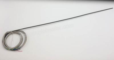 China 2.2 x 4.2mm Cable Electric Coil Heaters With J Type Thermocouple And SS Braid Protected Leads for sale