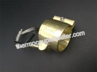China Customized Hot Runner Brass Nozzle Electric Resistance Heater Pressed With Thermocouple for sale