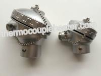 China Alloy Aluminum Thermocouple Connection Head With Ceramic Terminal Block for sale