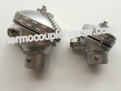 China Alloy Aluminum Thermocouple Connection Head With Ceramic Terminal Block for sale