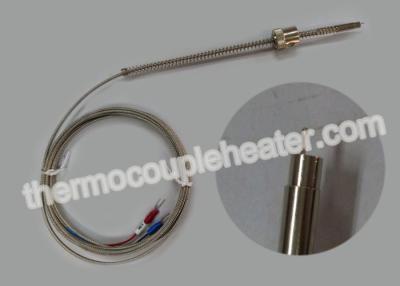 China Customized K type Thermocouple RTD with stainless steel lead wire , 12-480V for sale