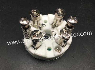 China Ceramic Terminal Block D-4P-C For Connecting Thermocouple Probe And Wire for sale
