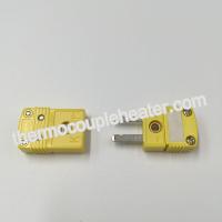 China Plastic Mini Thermocouple Components / Thermocouple Connectors Type K With Stock for sale