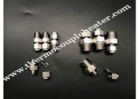 China thermocouple fitting male connector bored through connector for thermowell double ferrule tube fitting for sale
