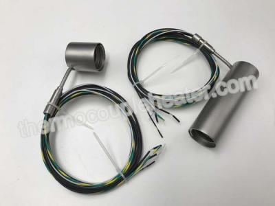 China 230V 350W Stainless steel Armored Coil Heaters With Type J Thermocouple for sale