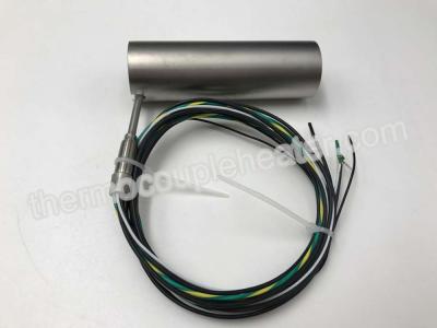 China Armored stainless steel heating coil With Type J Thermocouple , 230V 500W for sale