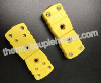 China Mini Thermoplastic Type K Thermocouple Connector Male And Female for sale