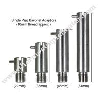 China Customized Industrial Sheathed Bayonet k Type Thermocouple for sale