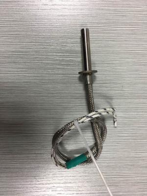 China 200W 230V Fiberglass Insulation Industrial Heating Elements Flange Cartridge Heater OD 7.9mm x 40mm for sale