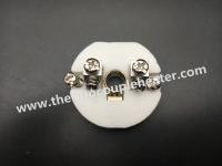 China Customized Special Thermocouple Ceramic Terminal Block 2 Way Termination for sale