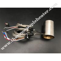 China Brass Hot Runner Spring Coil Heater With Dual Heating Element With Stainless Steel Cover for sale