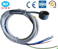 China 3.0 X 3.0mm Spring Enail Hot Runner Coil Heater With Thermocouple J , K CE Approval for sale