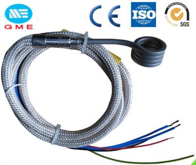 China 3.0 X 3.0mm Spring Enail Hot Runner Coil Heater With Thermocouple J , K CE Approval for sale
