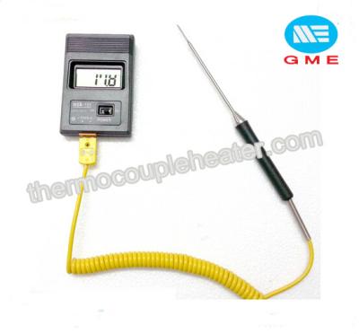 China Multifunctional Handle Type Thin Needle / Sharp Thermocouple Surface Probe K for sale